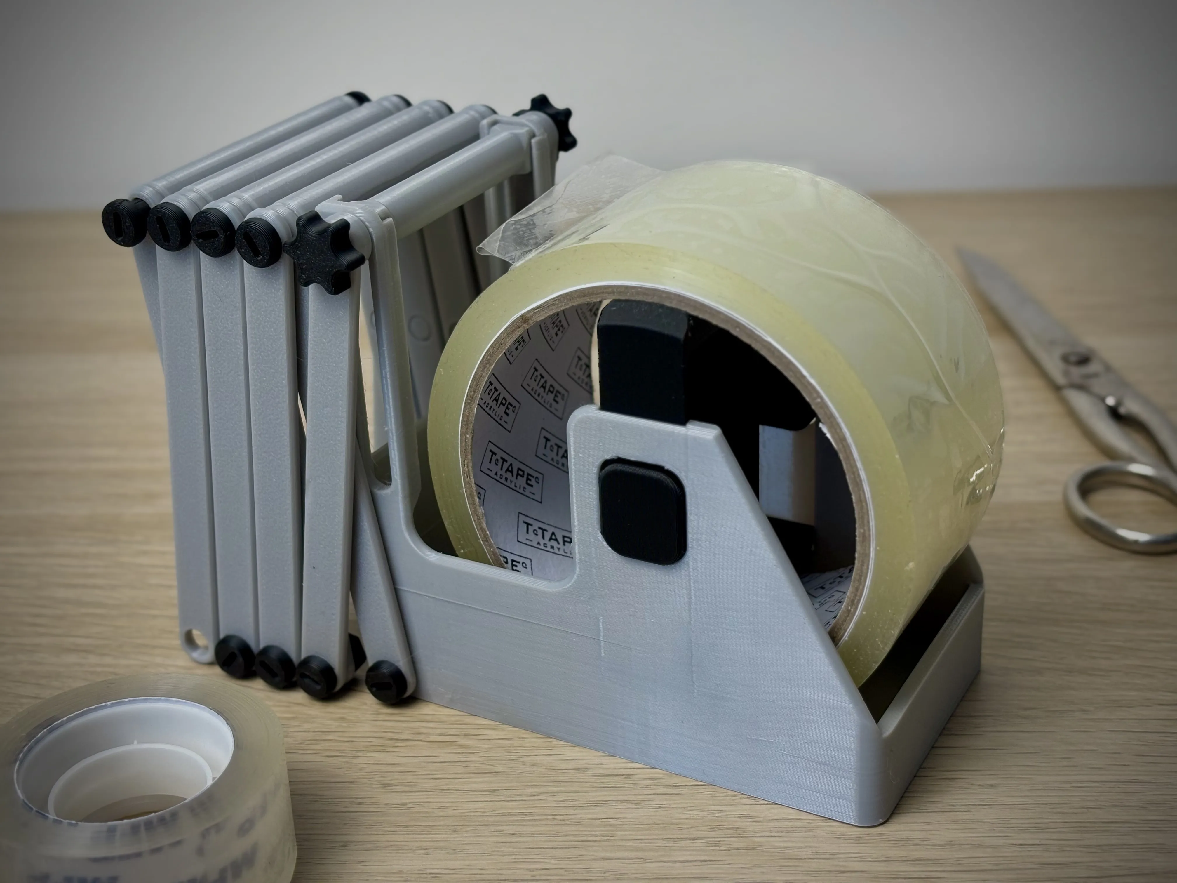 Tape Dispenser | Wrapping Tape Tool | Tape Holder - Free 3D Print Model ...