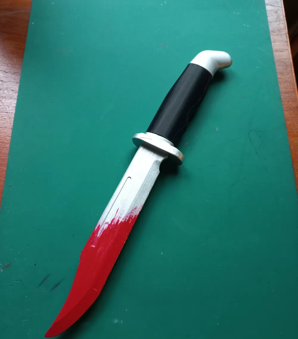 Ghost Face Knife - Free 3D Print Model - MakerWorld