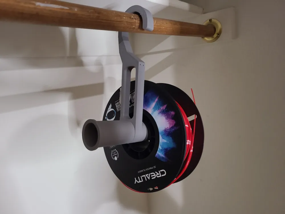 Filament Hanger Remixed by Does Plastic MakerWorld: Download Free 3D Models