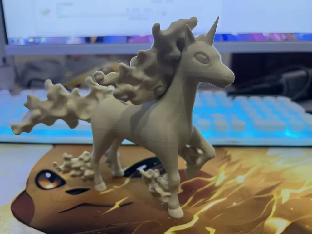 #78 Rapidash - Free 3D Print Model - MakerWorld