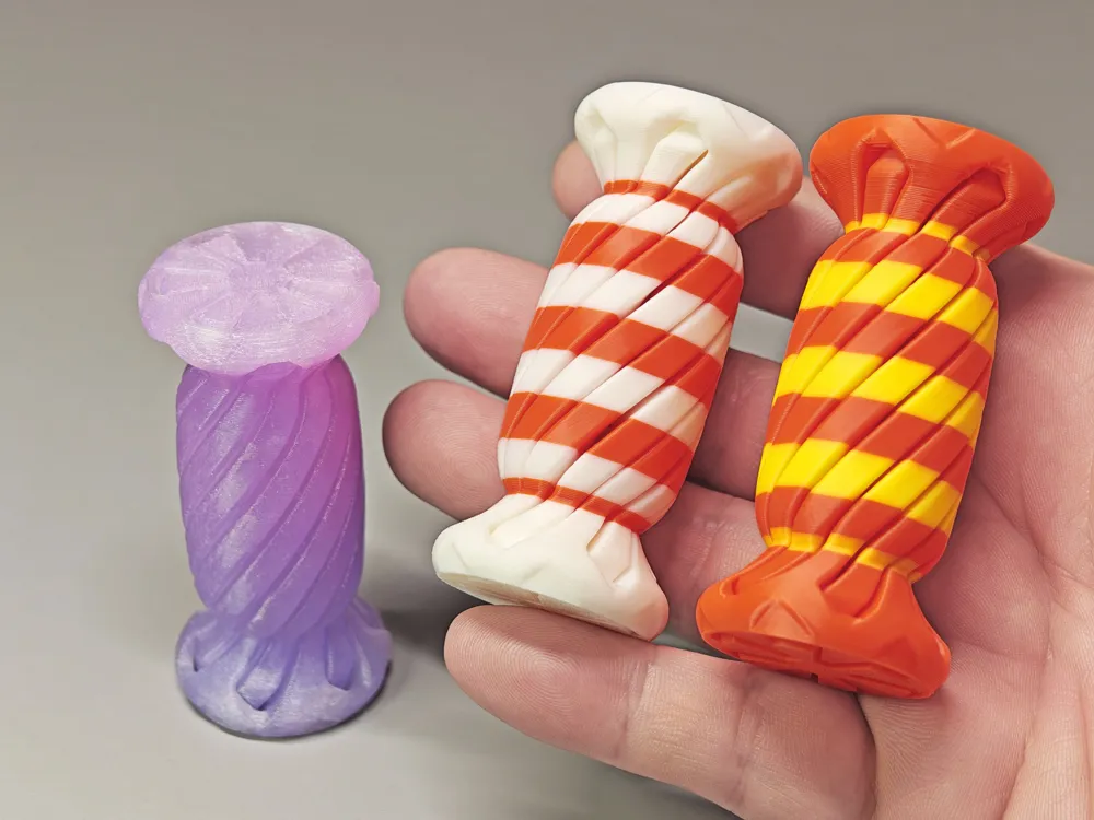 Sweet Candy repeatable thread fidget TD1 Candy - Free 3D Print Model ...