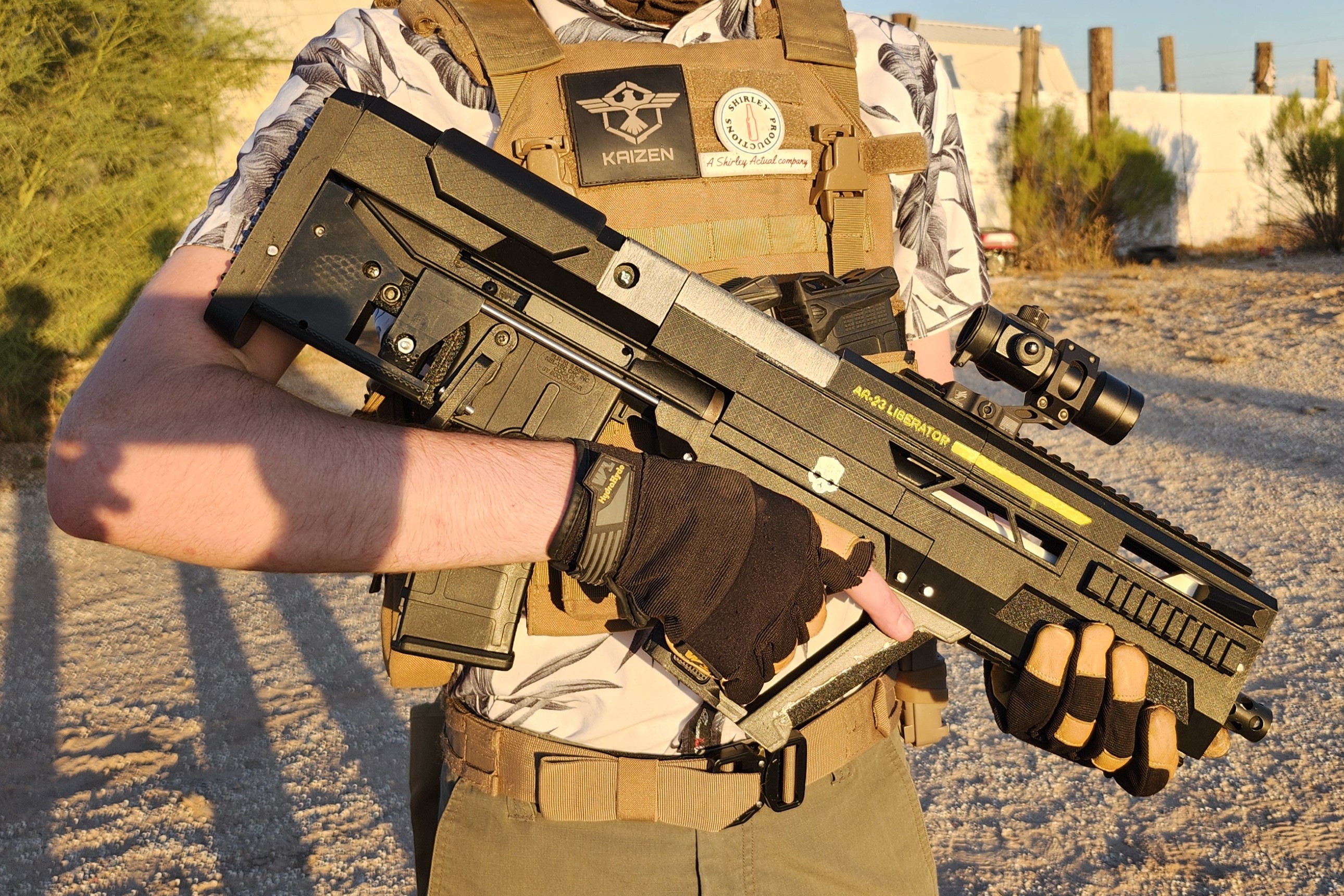 Airsoft AR-23 Liberator by Digitzia_novaxe MakerWorld: Download Free 3D Models