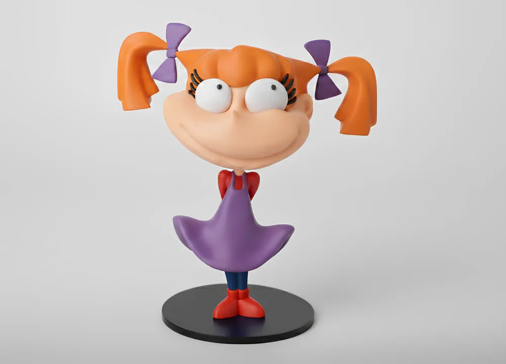 Figura Coleccionable De Angelica Pickles De Rugrats Por Geeksculpt3d