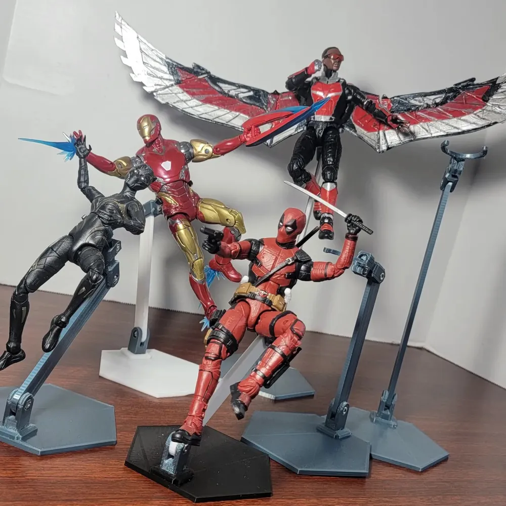 Stand Action Figure - Free 3D Print Model - MakerWorld