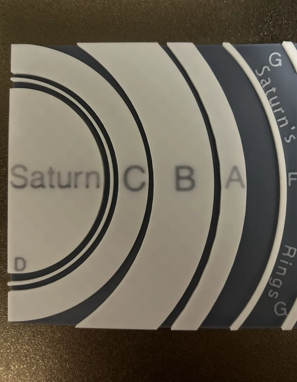 Saturn's Ring Map by 橡果(World Wide Channel) MakerWorld: Download Free ...