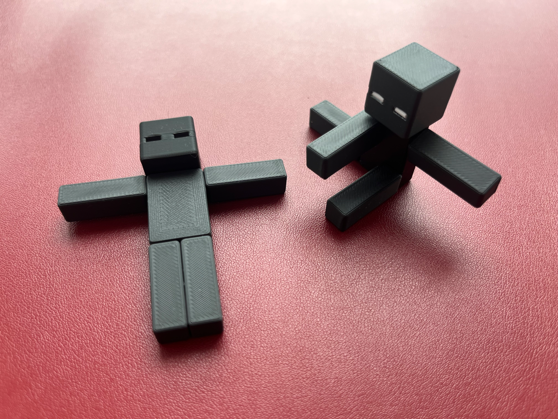 Minecraft Doll Model (Magnetic Connection) by Tt MakerWorld: Download ...