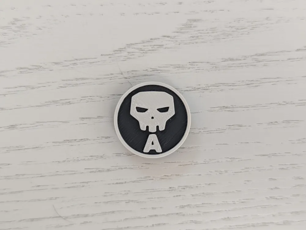 DnD Enemy Tokens with Letters - Free 3D Print Model - MakerWorld