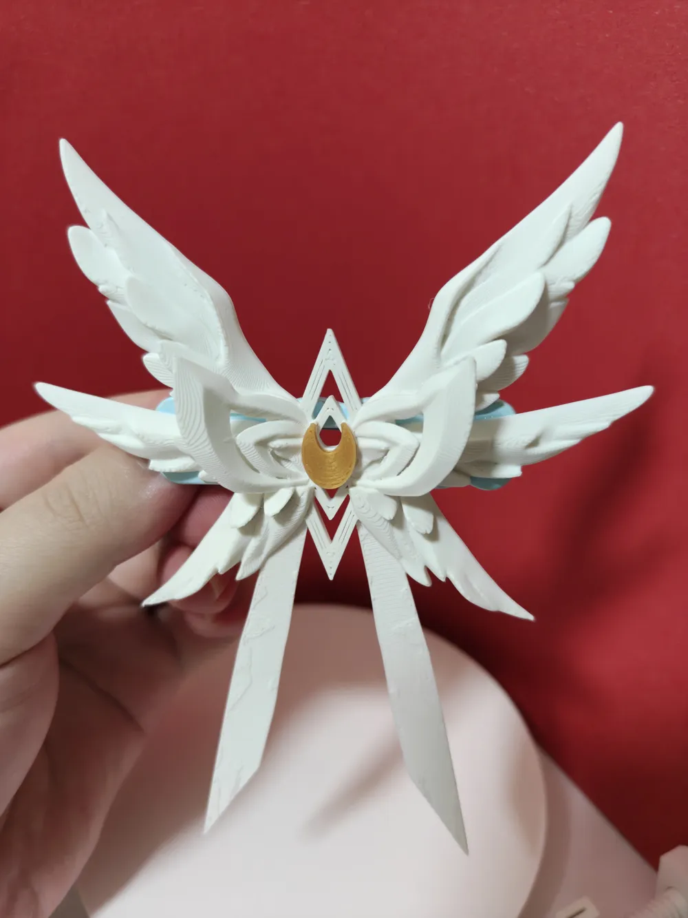 [Genshin Impact] [Moon Maiden] Columbina Headpiece Hair Clip - Free 3D ...
