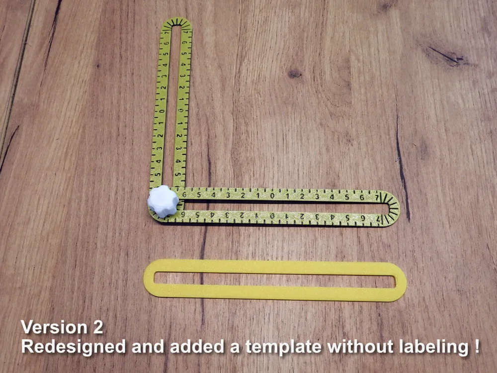 Angle template - Free 3D Print Model - MakerWorld