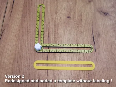 Angle template - Free 3D Print Model - MakerWorld