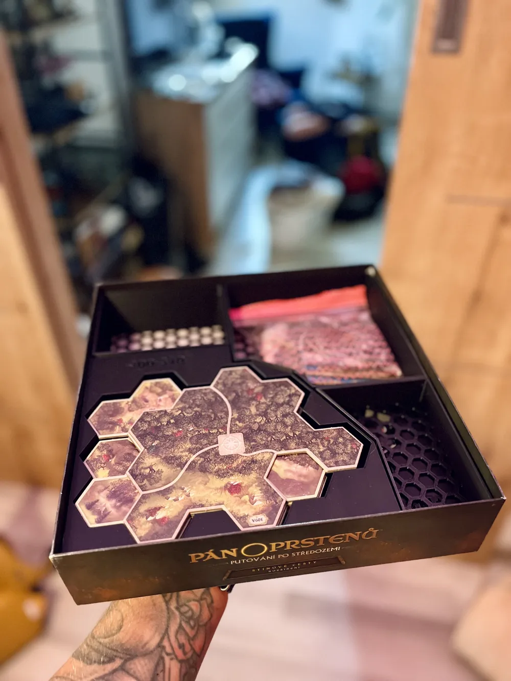 LOTR Journeys in Middle-earth Map Organizer/Insert - Free 3D Print ...