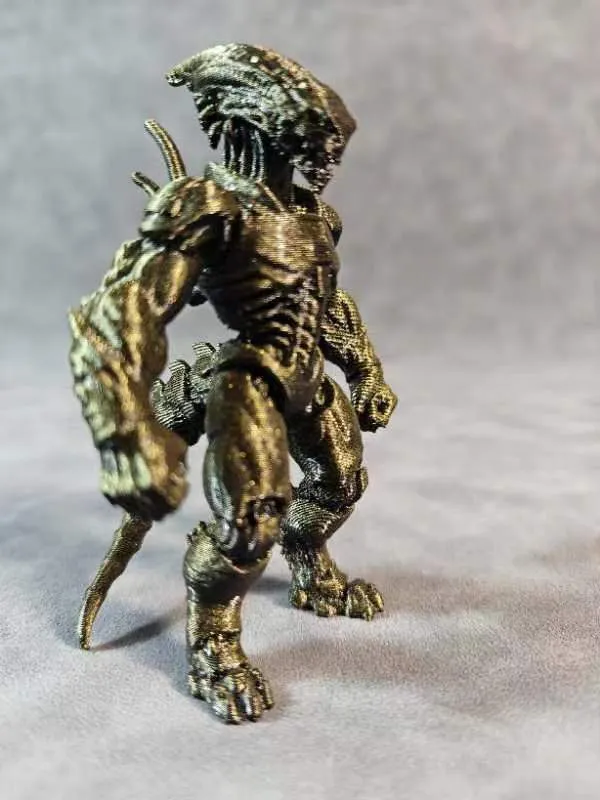 Muscled Armor Alien - Free 3D Print Model - MakerWorld