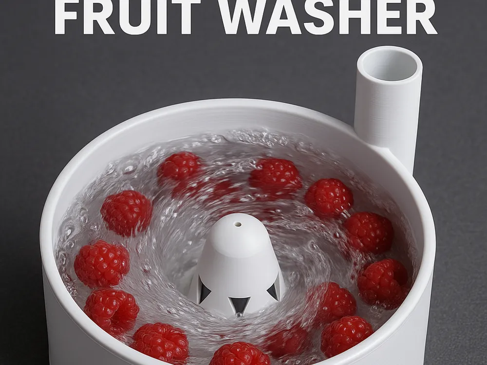Vortex - Fruit & Vegetable washer - Free 3D Print Model - MakerWorld