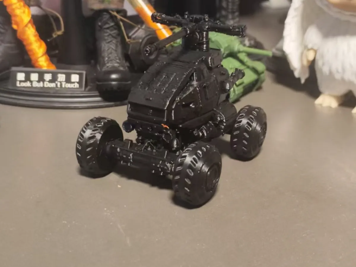 Ghost Unmanned Reconnaissance Vehicle - Free 3D Print Model - MakerWorld