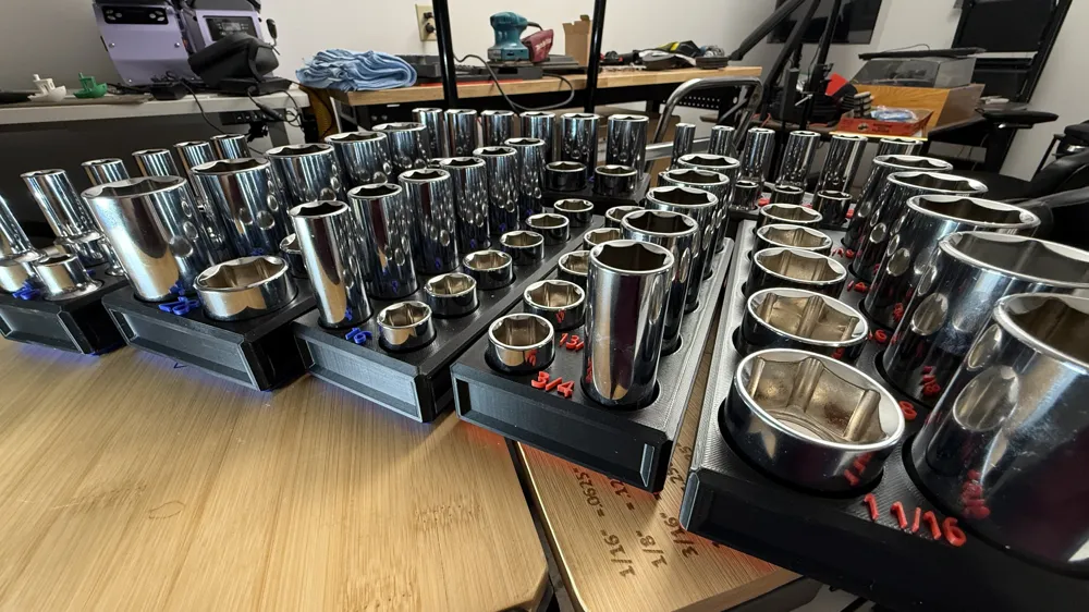 DoT Socket Trays Quinn 1/2 Chrome Master Set v5 - Free 3D Print Model ...