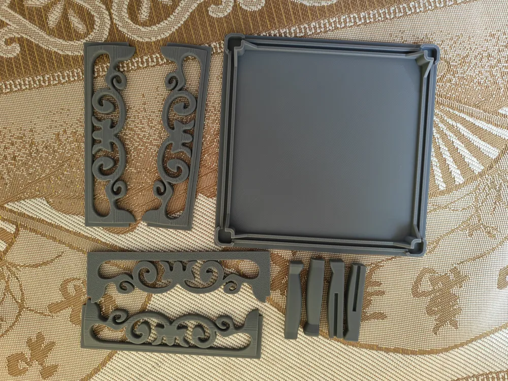 Mini Square Table - Free 3D Print Model - MakerWorld