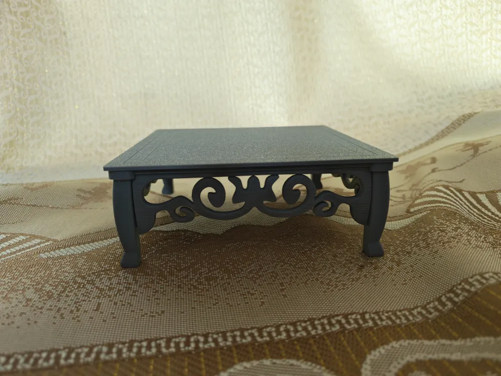 Mini Square Table - Free 3D Print Model - MakerWorld