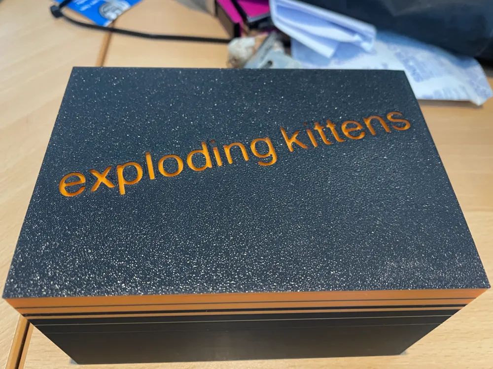 exploding kittens box by fustfred MakerWorld: Download Free 3D Models