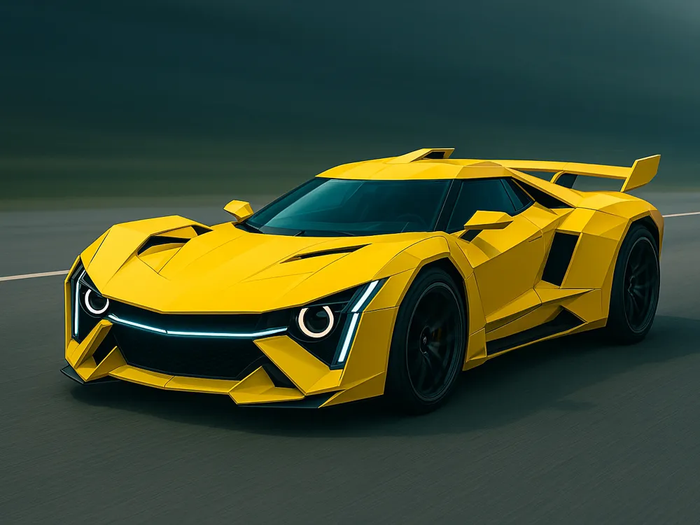 Supercar - Free 3D Print Model - MakerWorld