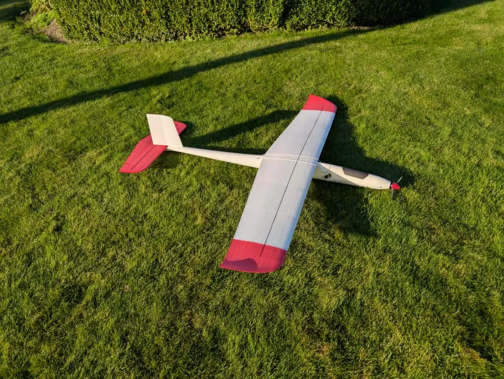 3D printed 1500mm RC Glider, LW-PLA / Test Parts by Binio 3D MakerWorld ...