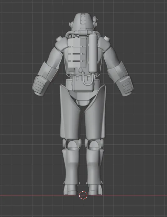 Fallout New Vegas T45 NCR Heavy Power Armor Gen 1 Fallout New Vegas by ...