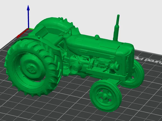 Model Ford Major Tractor by Stevie1975Dig MakerWorld: Download Free 3D ...