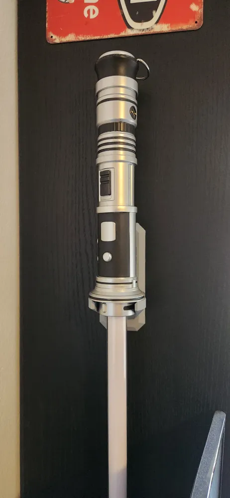 Sith Empire Lightsaber Wall Mount - Free 3D Print Model - MakerWorld