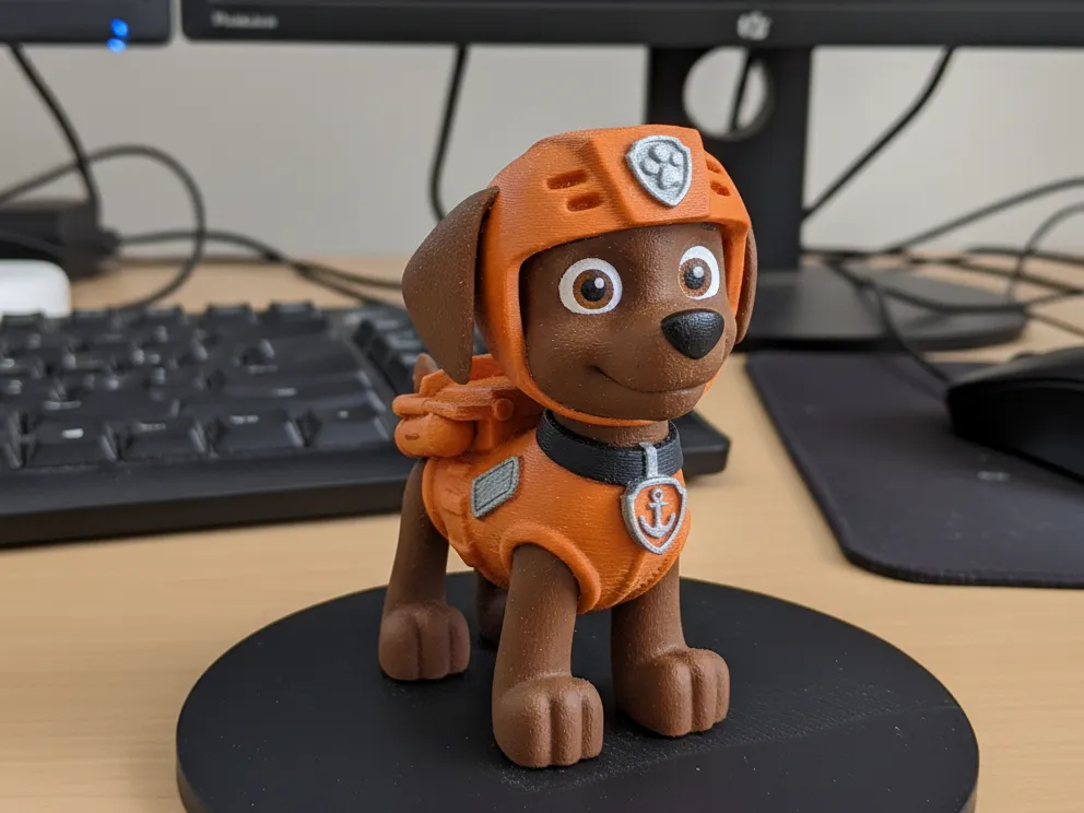 Zuma PawPatrol figure by AjEmEndżajner MakerWorld: Download Free 3D Models