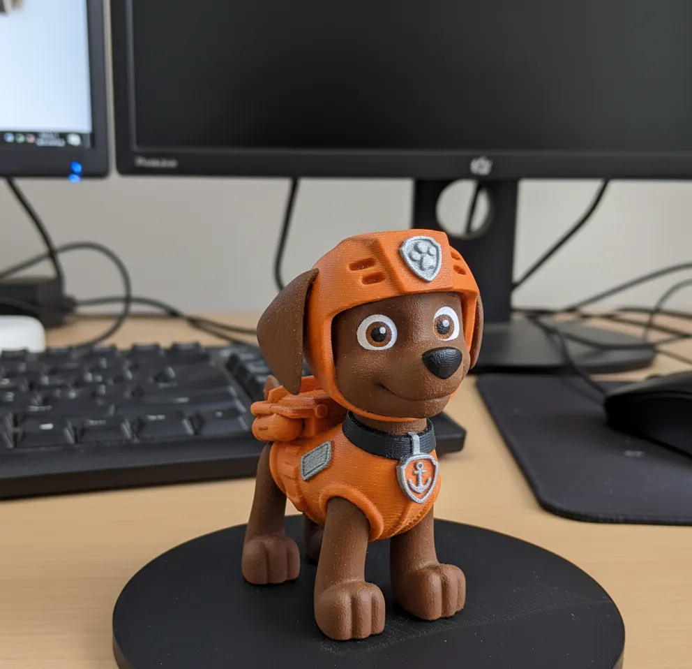 Figurine Zuma PawPatrol - Modèle d'Impression 3D Gratuit - MakerWorld
