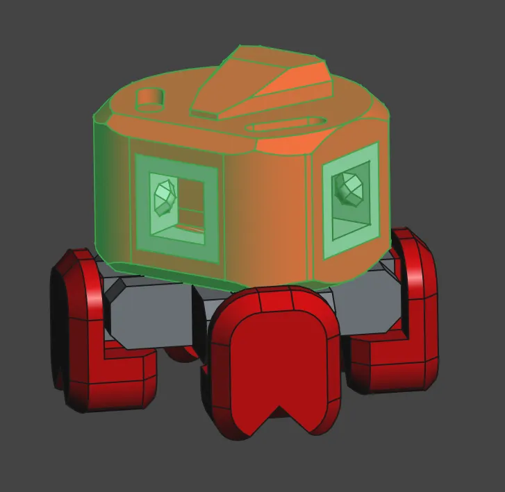 Micro Mech: Battle - Model Kit - Free 3D Print Model - MakerWorld