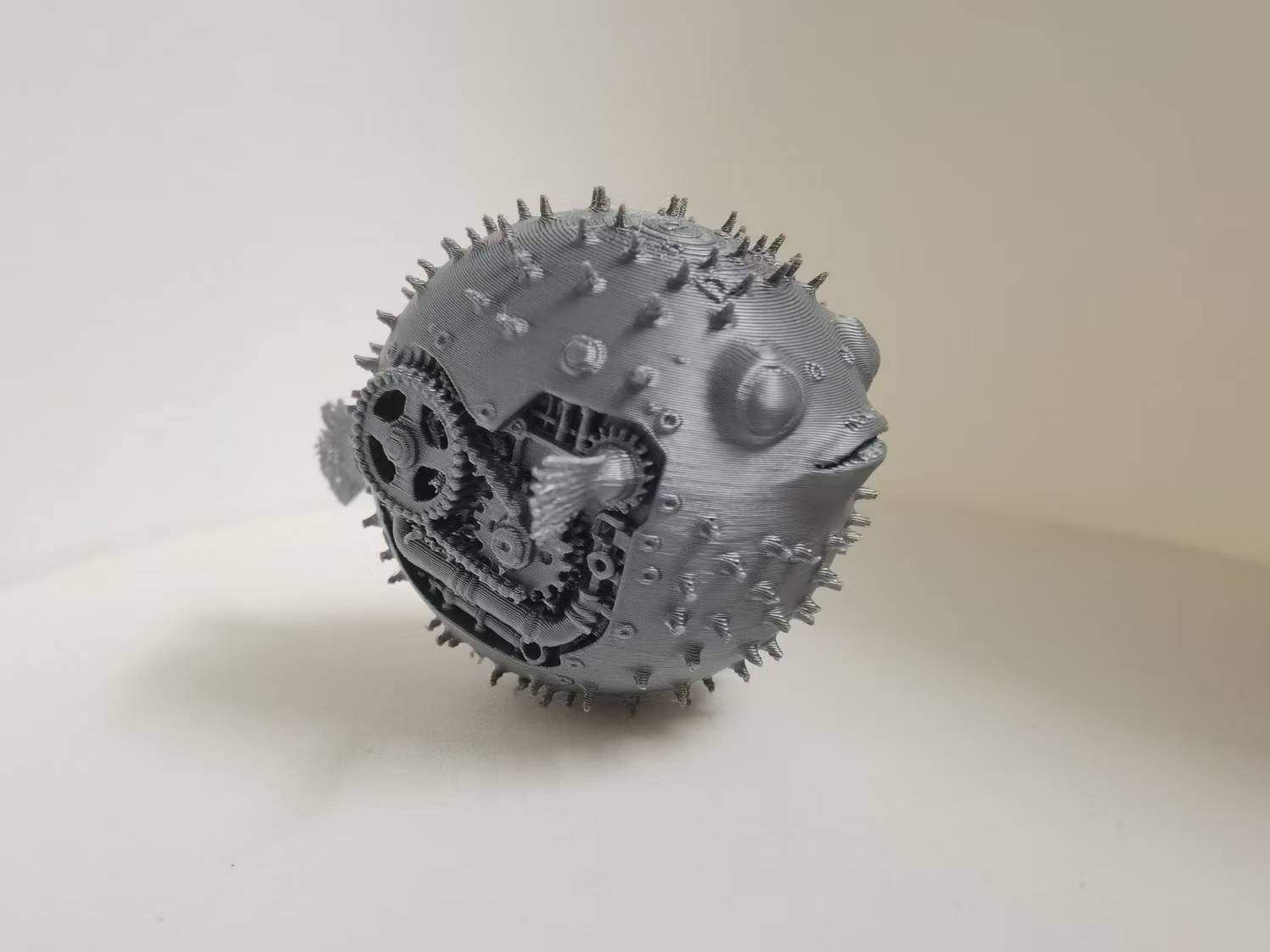 Mechanical Pufferfish by 晓星3d打印 MakerWorld: Download Free 3D Models