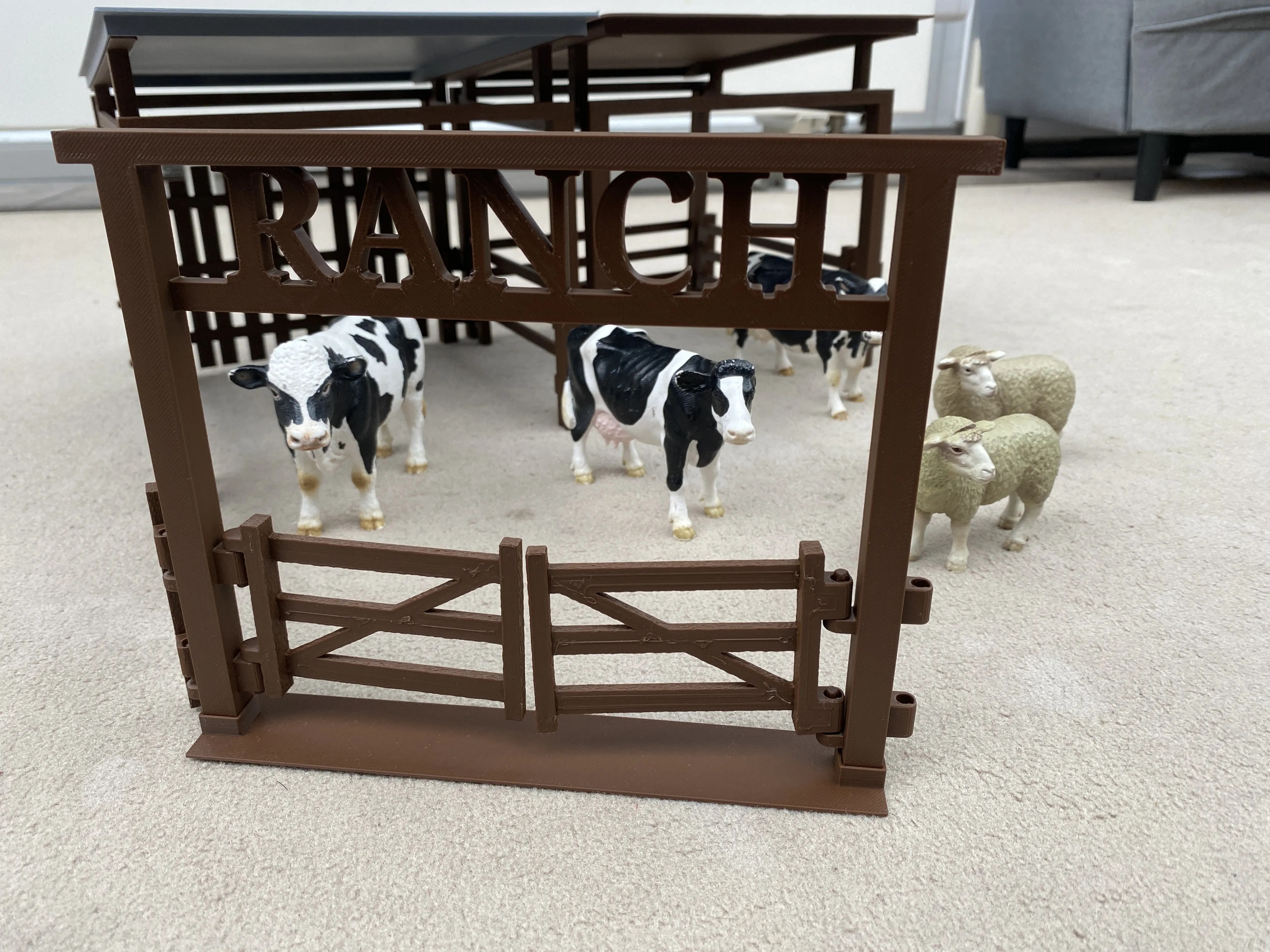 Ranch Barn modular - Free 3D Print Model - MakerWorld