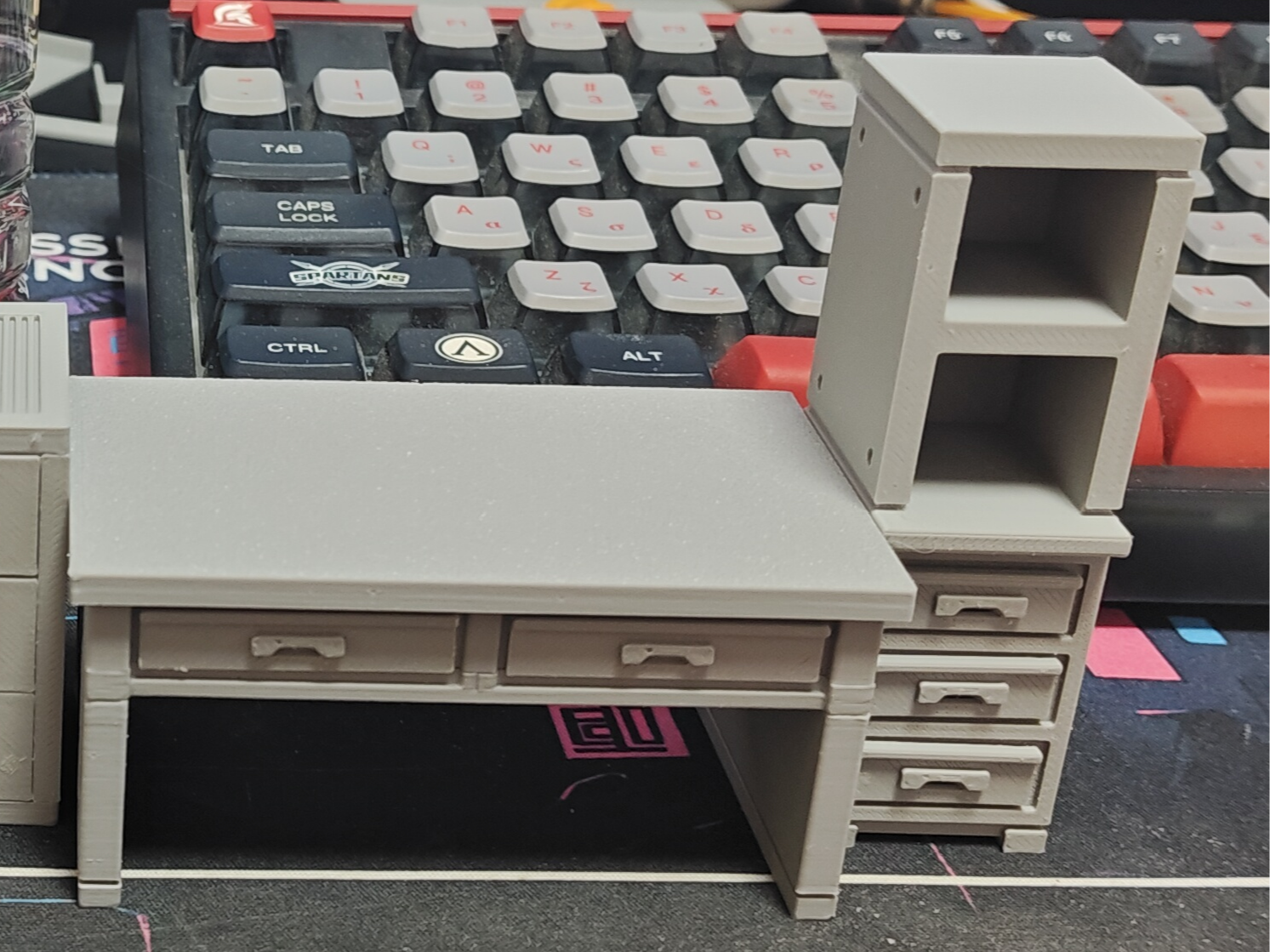 1:12 Armory Desk-Side Cabinet by Dr. Gong MakerWorld: Download Free 3D ...