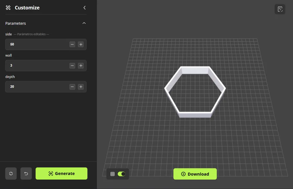 Simple parametric Shelf - Free 3D Print Model - MakerWorld