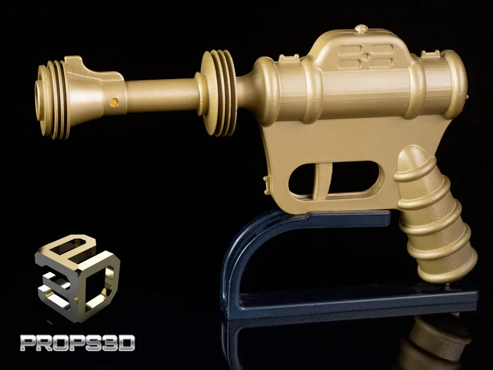 Buck Rogers Atomic Pistol - Free 3D Print Model - MakerWorld