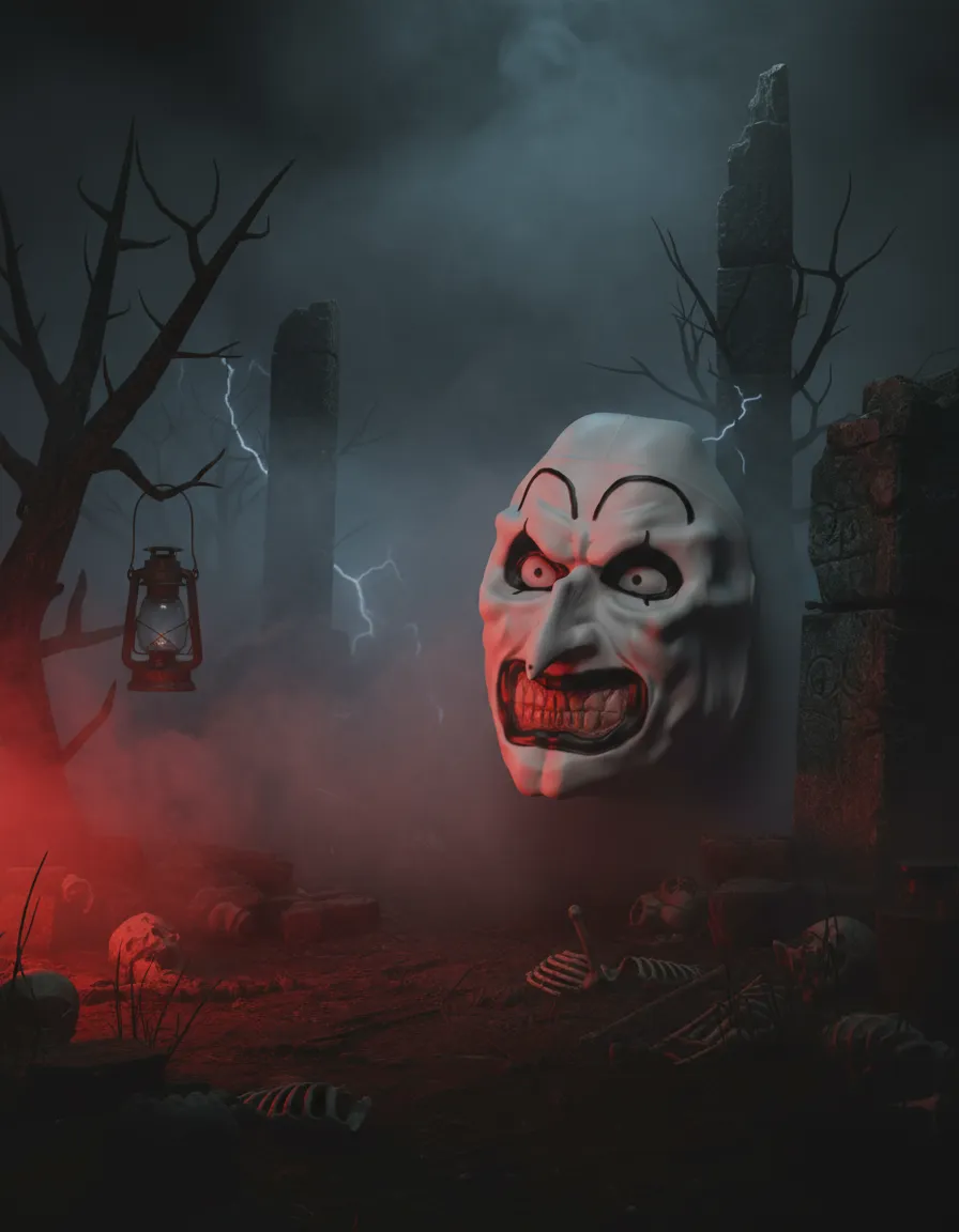 Terrifier Art the face by elon99 MakerWorld: Download Free 3D Models
