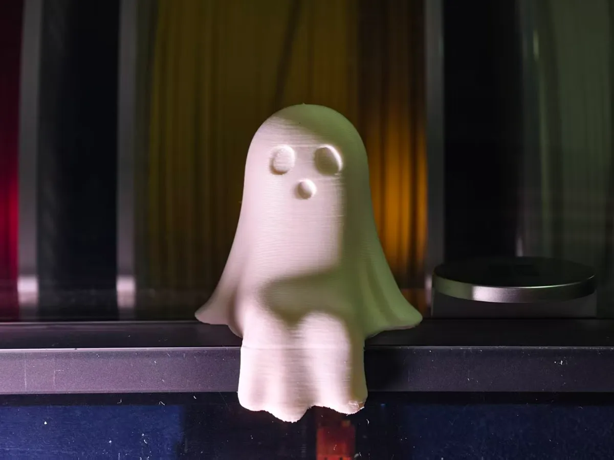 [Halloween] Sitting Ghost - Free 3D Print Model - MakerWorld
