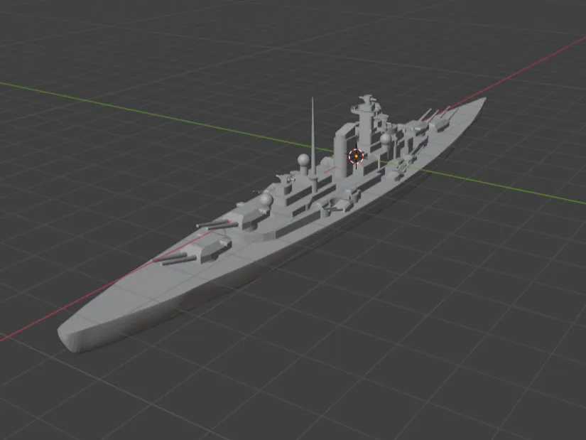 Battleship - Free 3D Print Model - MakerWorld