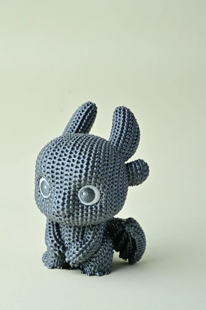 Knitted Toothless How to Train Your Dragon by Hatya MakerWorld ...