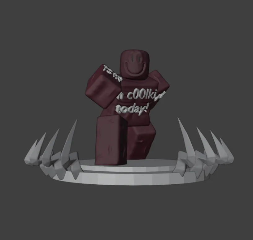 1x1x1x1 Statue (Forsaken) - Free 3D Print Model - MakerWorld