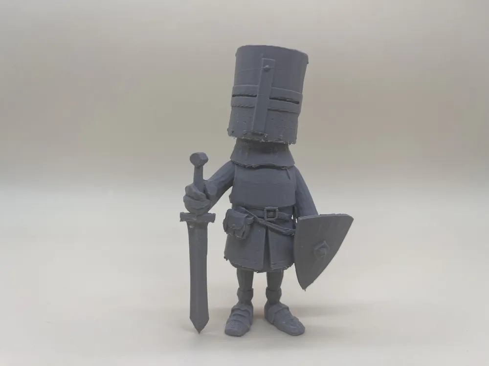 Chibi Templar Knight - Free 3D Print Model - MakerWorld