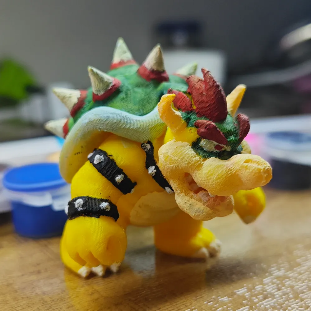 Backstabbing Bowser - Koopa - Free 3D Print Model - MakerWorld