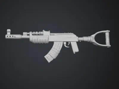 rust ak - Free 3D Print Model - MakerWorld