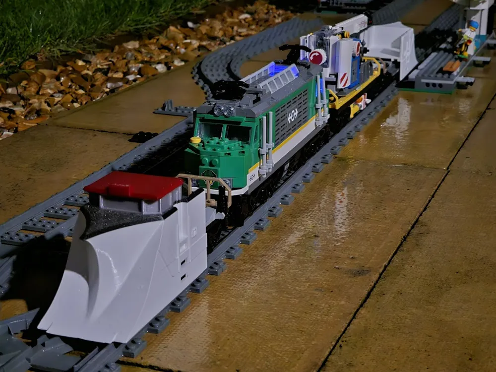 L-Spur Modelleisenbahn Schneepflug (Stein) – Kostenloses 3D-Druckmodell ...