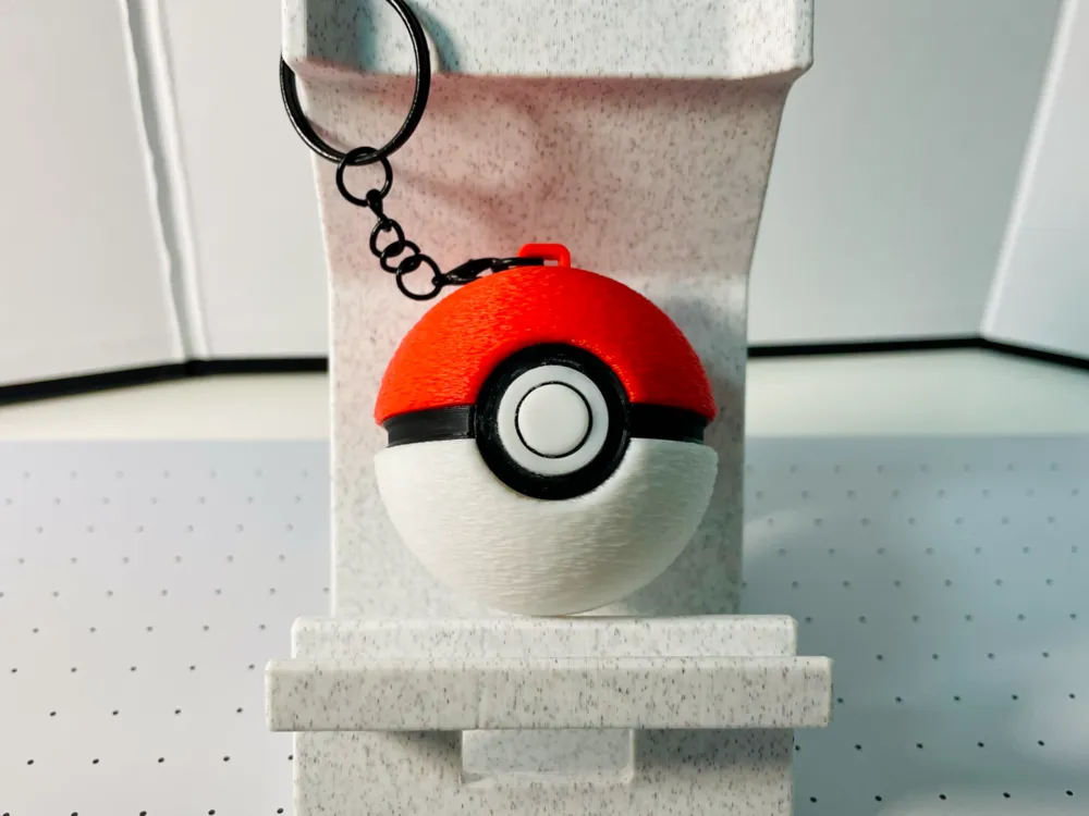 Pokemon Pokeball Keychain by Someone MakerWorld: Download Free 3D Models
