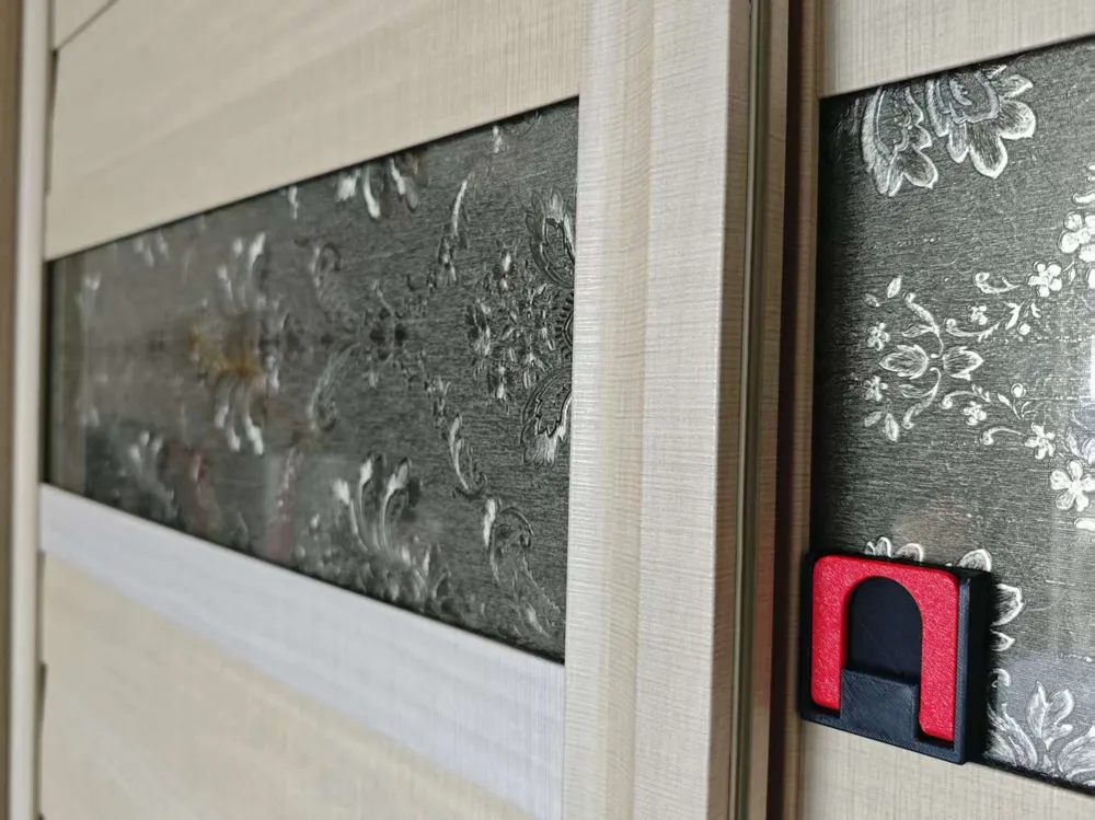 Sliding door lock, pet lock - Free 3D Print Model - MakerWorld
