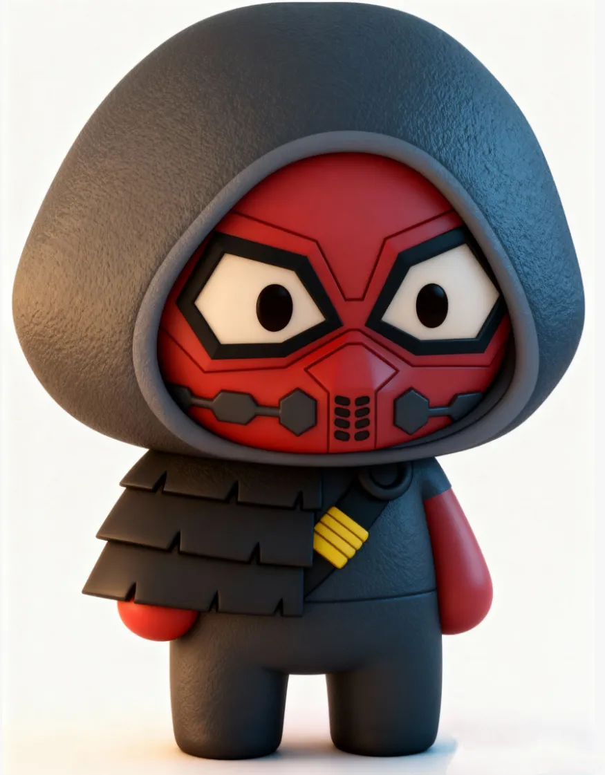 Delta Force - Said Chibi Model by user_3382171125 MakerWorld: Download ...