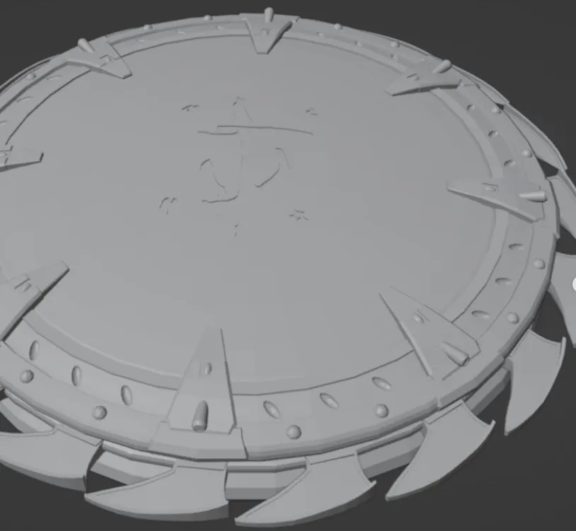 Doom the dark ages rotating shield by Dvd MakerWorld: Download Free 3D ...