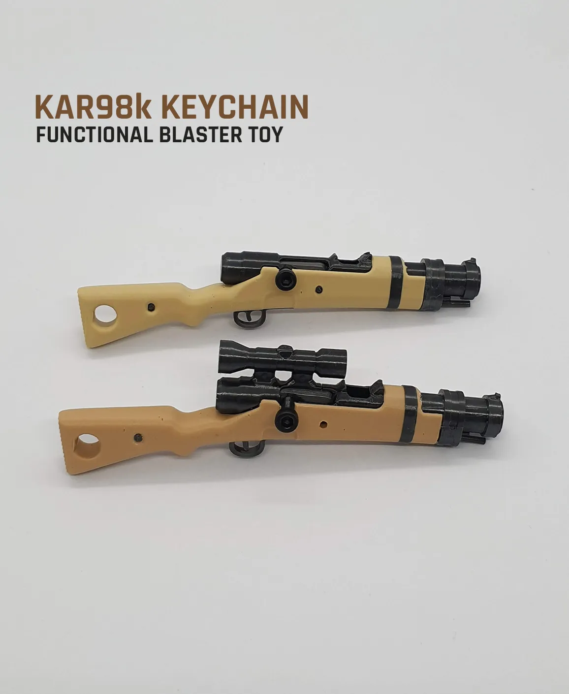 Minigun Keychain V2 — Functional BB Blaster - Free 3D Print Model ...