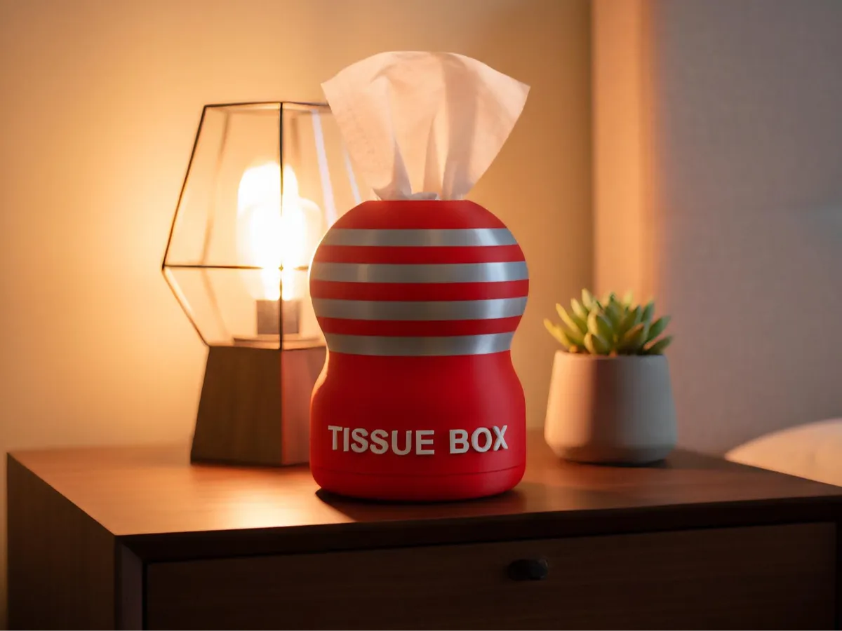 Tenga Shaped Tissue Box - Free 3D Print Model - MakerWorld